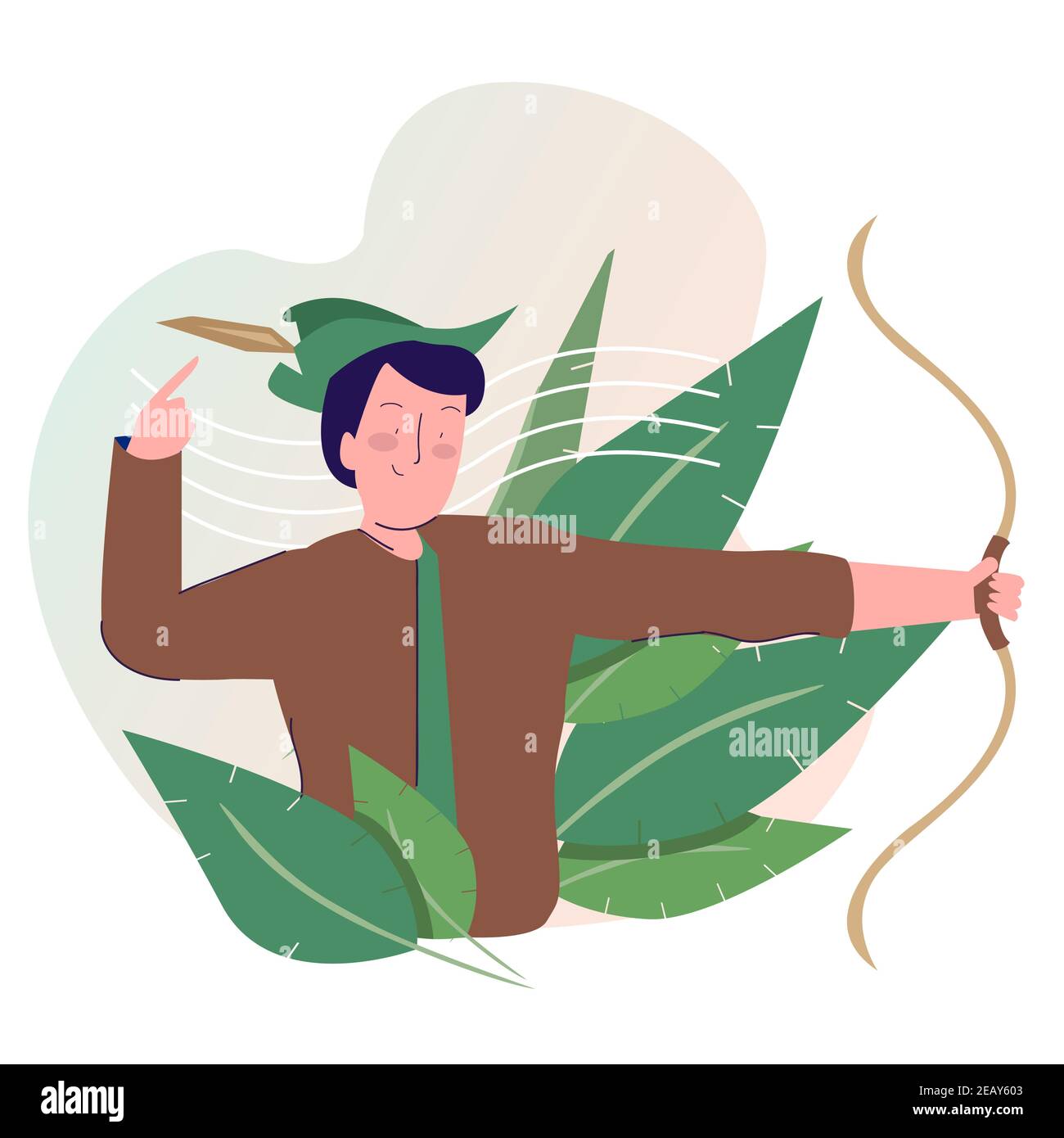 Die robin hood Stock-Vektorgrafiken kaufen - Alamy