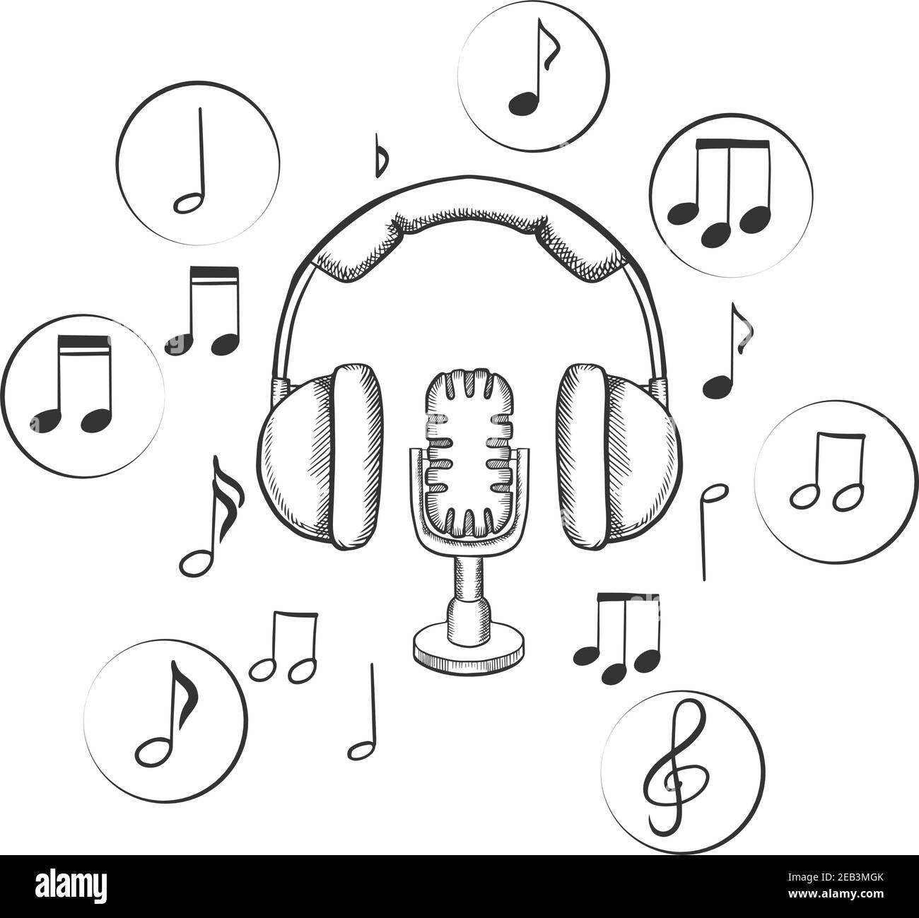 Skizzen musik instrument -Fotos und -Bildmaterial in hoher Auflösung ...