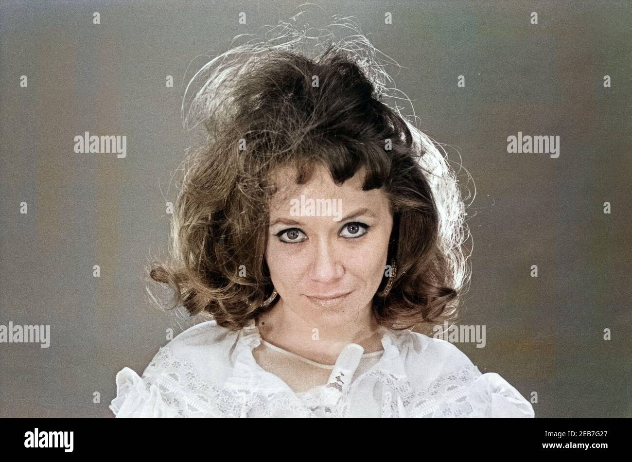 Sterben Sie Deutsche Schauspielerin Lotti Krekel, Deutschland 1960er Jahre. Deutsche ...