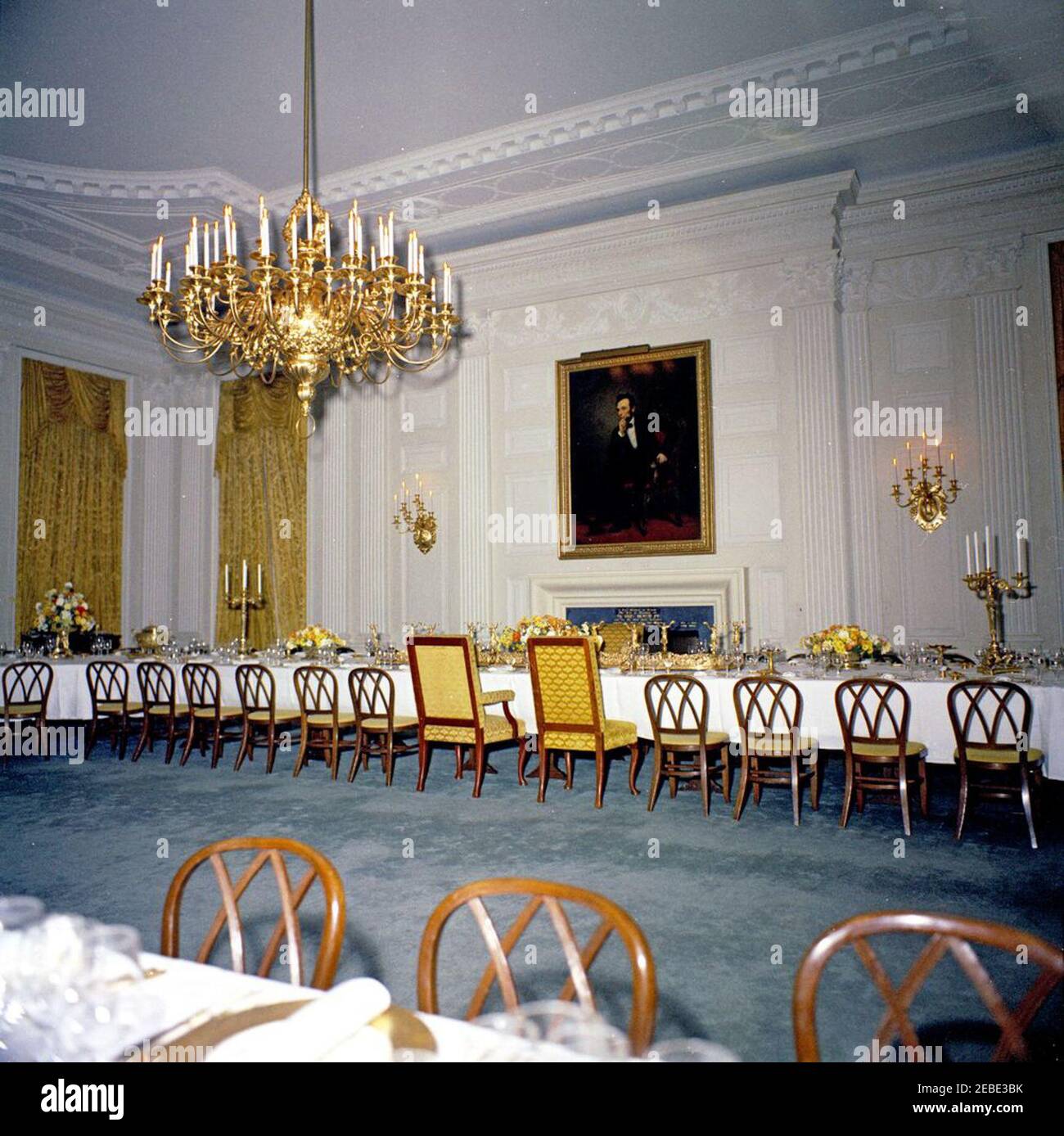 Abendessen zu Ehren von Dr. Manuel Prado Ugarteche, Präsident von Peru ...