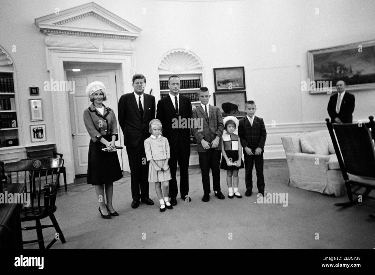 Besuch von Astronaut LT. Cmdr. Scott Carpenter u0026 Familie, 10:00am ...