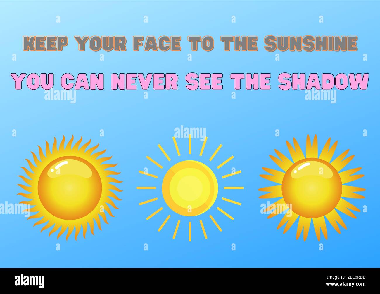 Inspirierende Zitate Wallpaper oder Poster Stockfotografie - Alamy