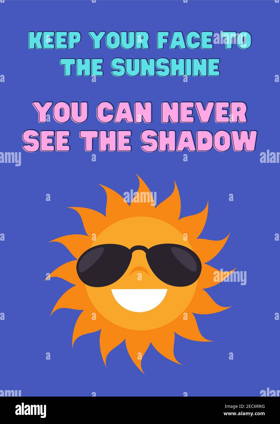 Inspirierende Zitate Wallpaper oder Poster Stockfotografie - Alamy