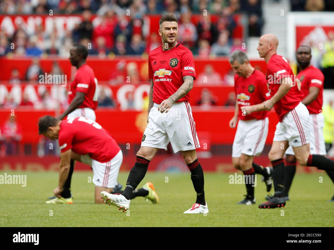 Manchester united legends david beckham -Fotos und -Bildmaterial in ...