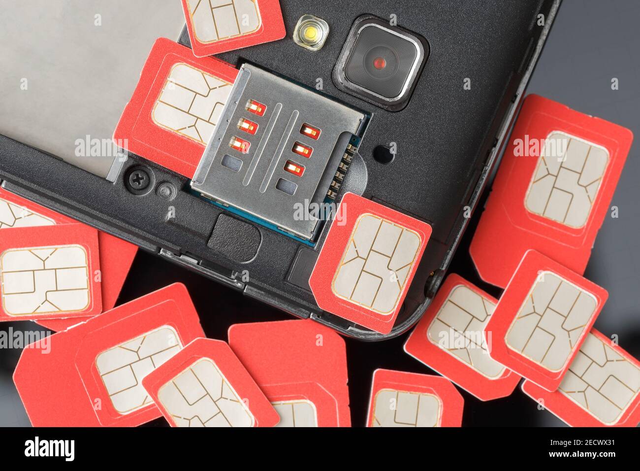 Sim Kartenfach Stockfotos und -bilder Kaufen - Alamy