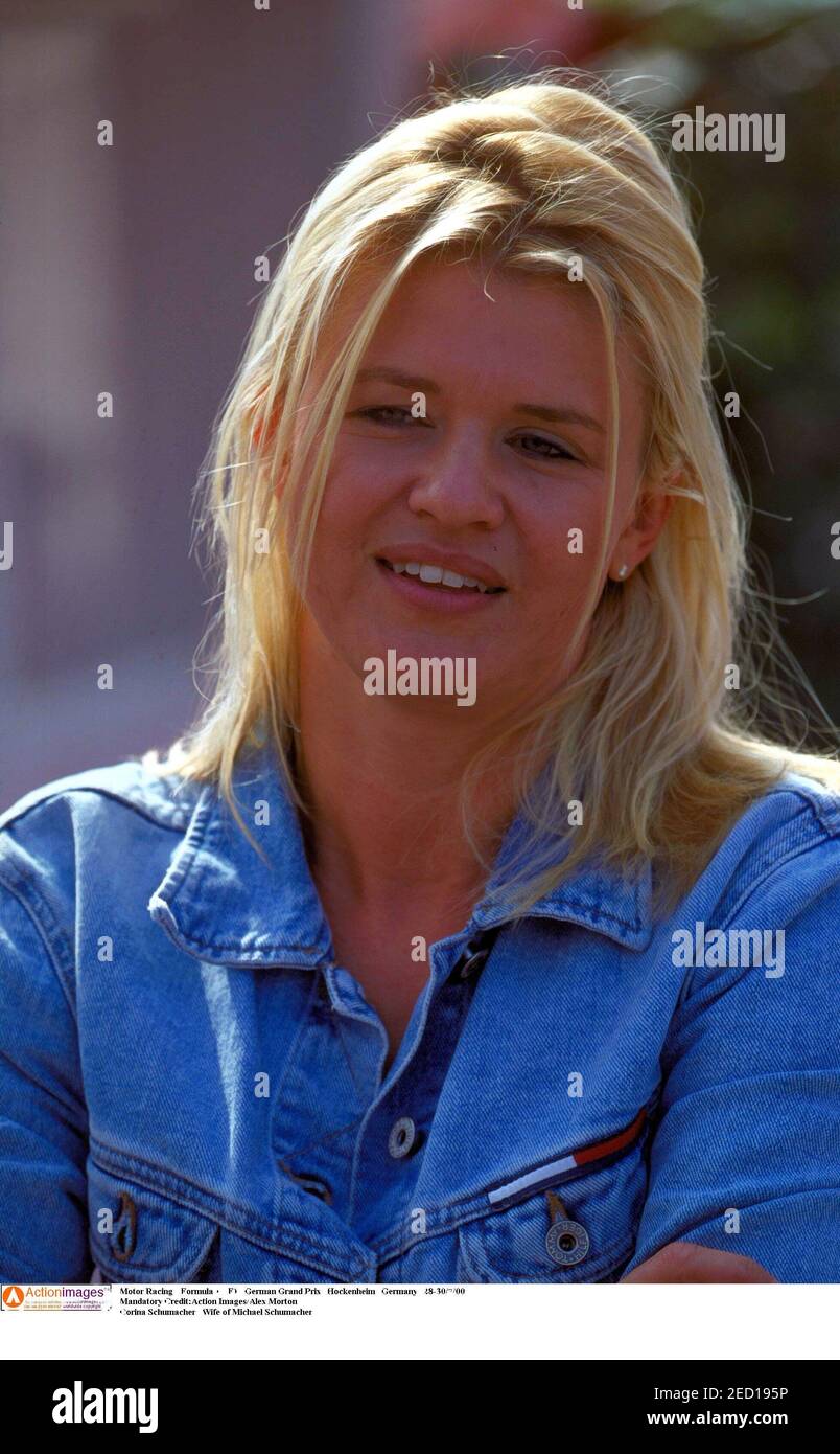 Corina schumacher wife german formula -Fotos und -Bildmaterial in hoher ...