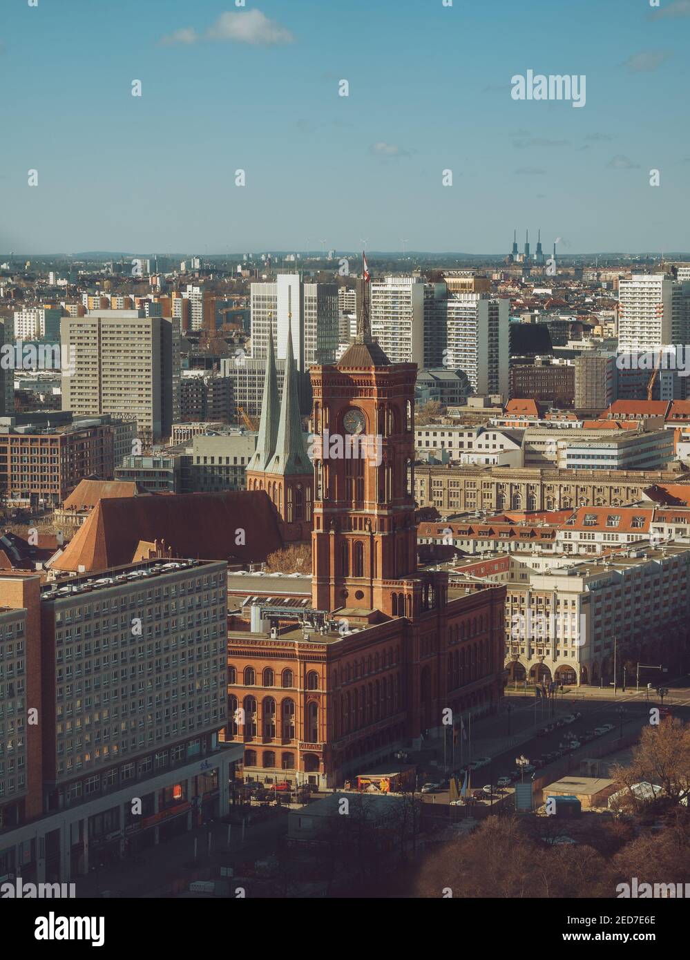 Berlin Luftbild Stockfotos und -bilder Kaufen - Alamy