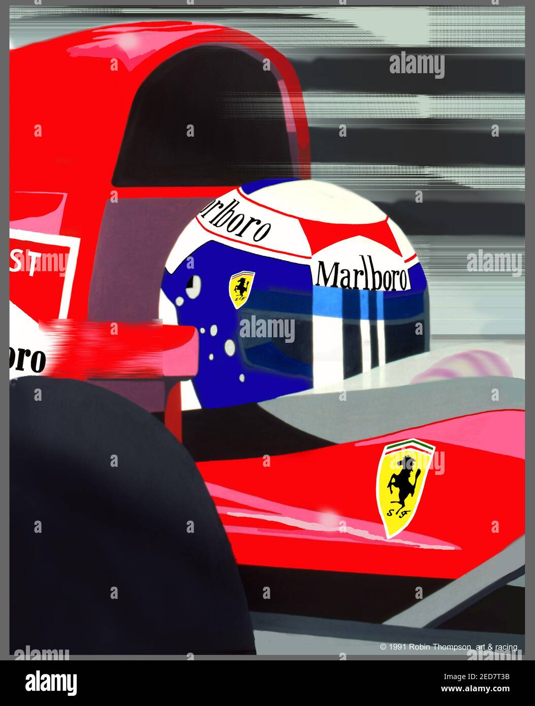 Ferrari f1 formula 1 prost -Fotos und -Bildmaterial in hoher Auflösung ...