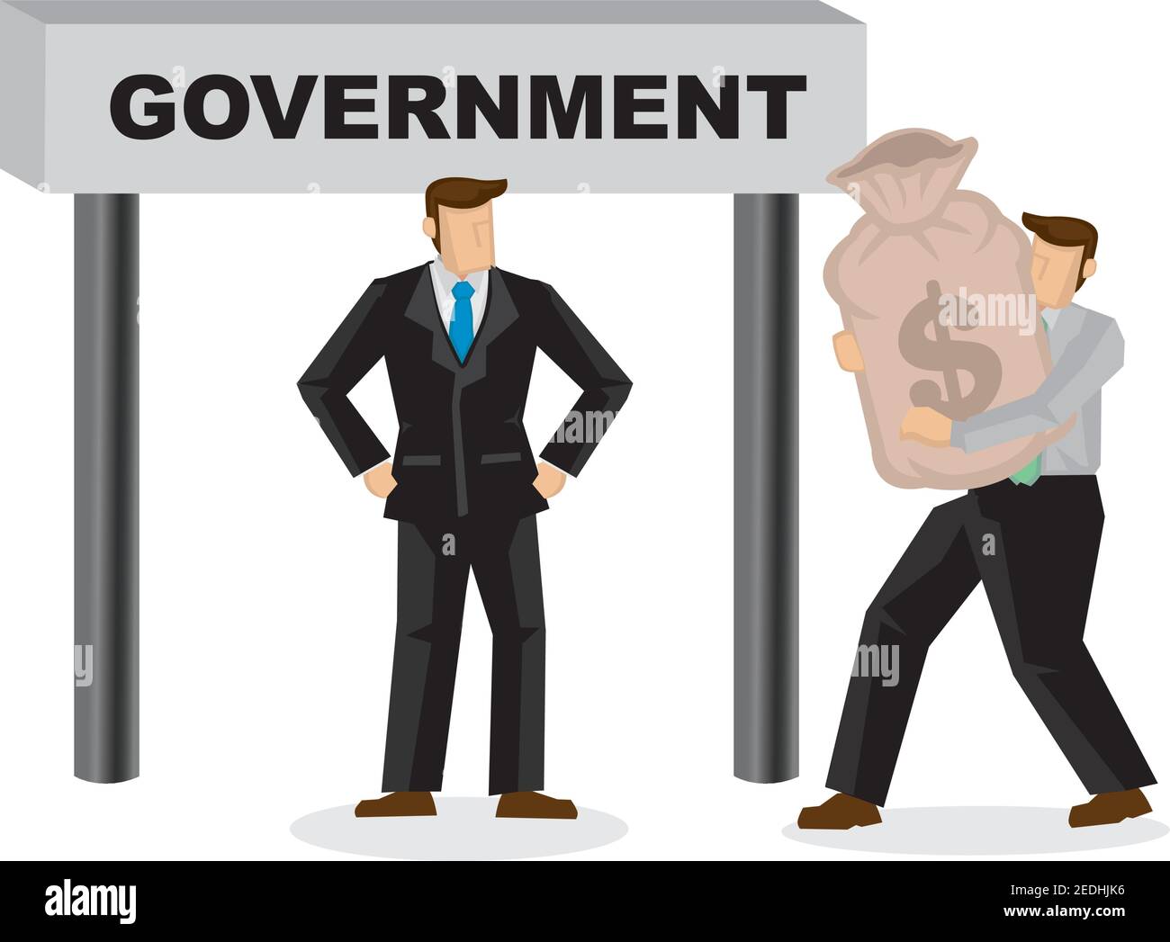 Korruption vermeiden Stock-Vektorgrafiken kaufen - Alamy