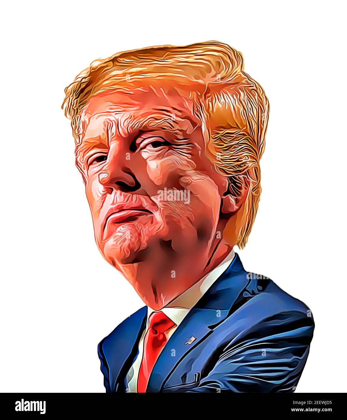 Trumpf Cartoon Stockfotos und -bilder Kaufen - Alamy