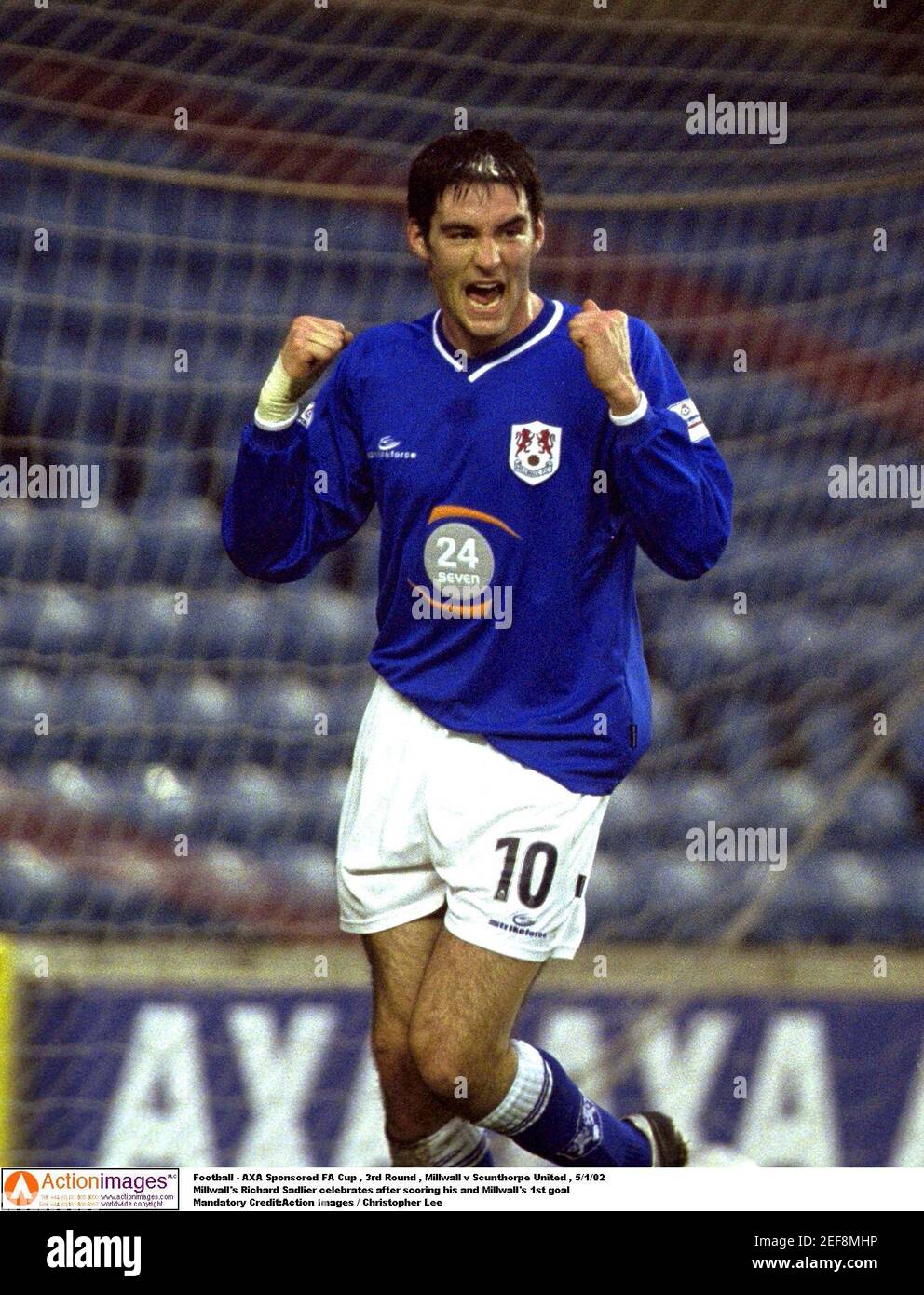 Millwalls Richard Sadlier Stockfotos und -bilder Kaufen - Alamy