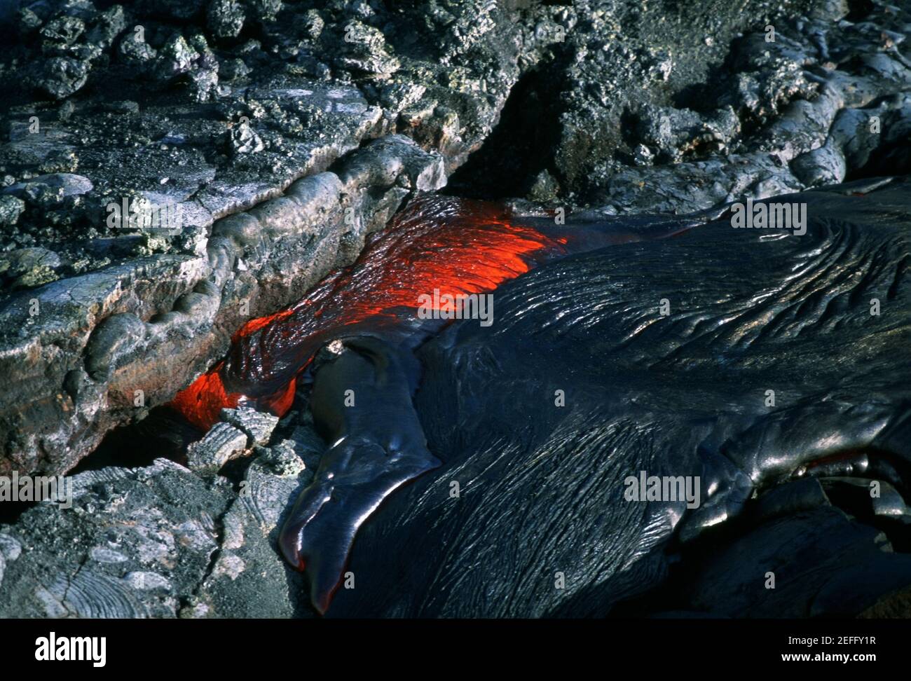 Geschmolzenes magmatisches gestein Stockfotos und -bilder Kaufen - Alamy