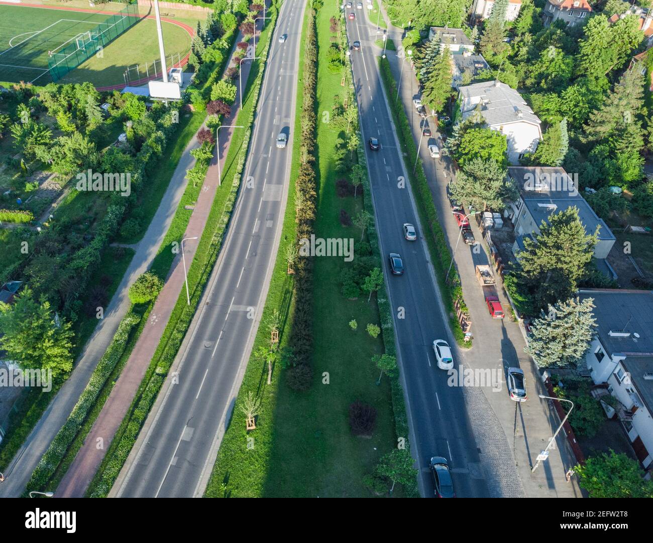 Autos Sonnenuntergang Stockfotos und -bilder Kaufen - Alamy