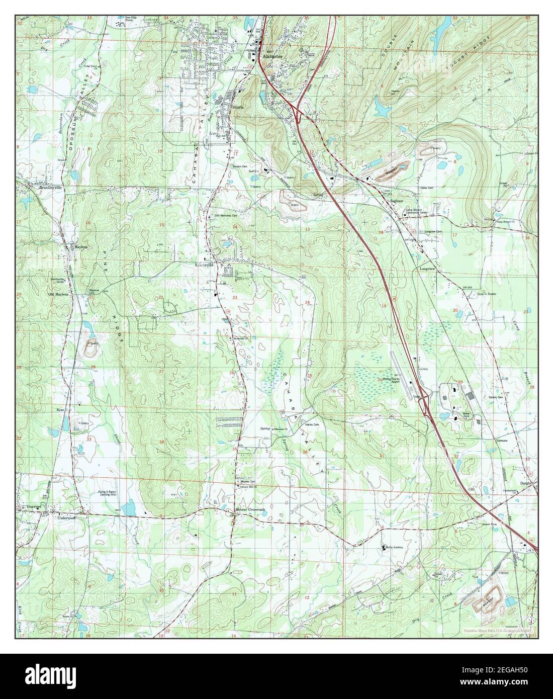 Alabaster alabama karte -Fotos und -Bildmaterial in hoher Auflösung – Alamy