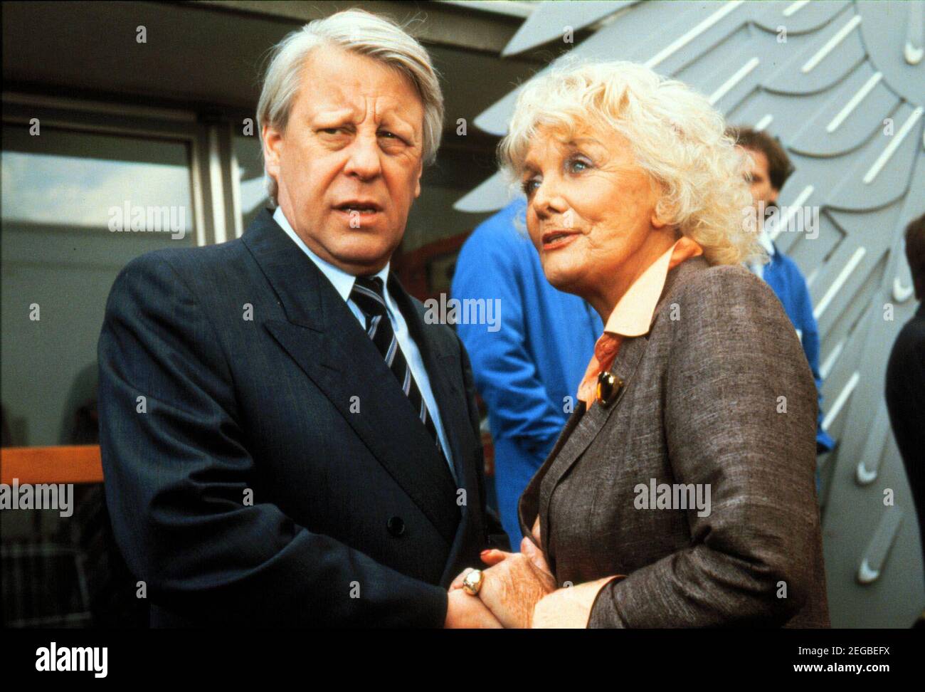 DIE WICHERTS VON NEBENAN, ZDF TV Serie, 1991, Folge: Wahlkampf, Szene ...