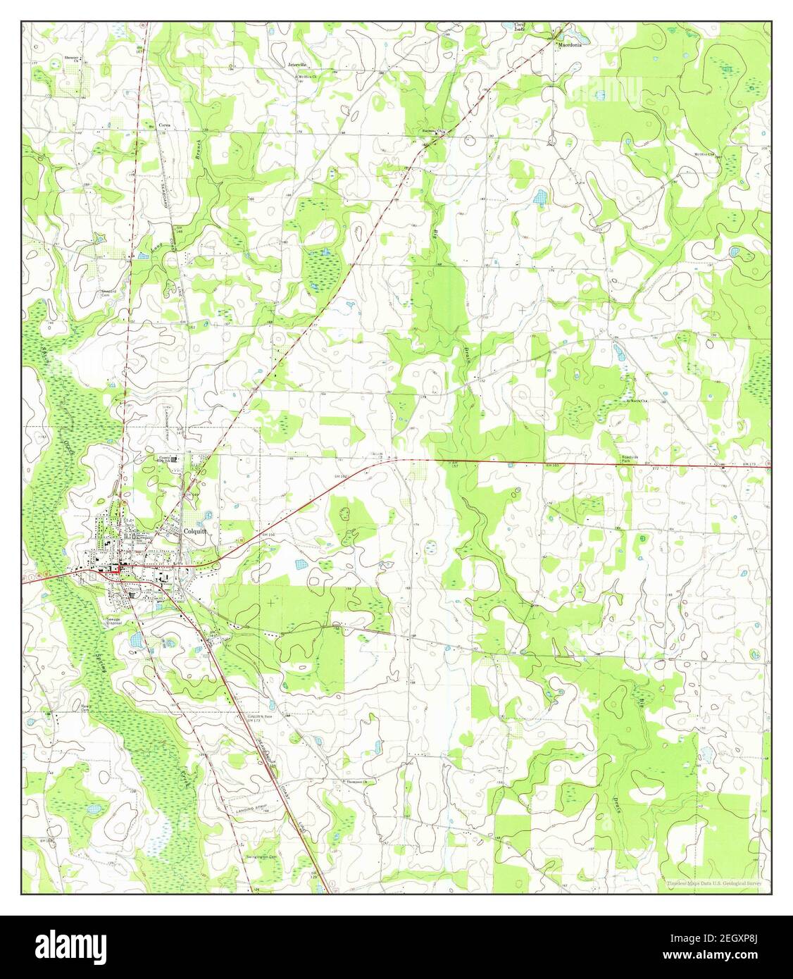 Colquitt georgia karte -Fotos und -Bildmaterial in hoher Auflösung – Alamy