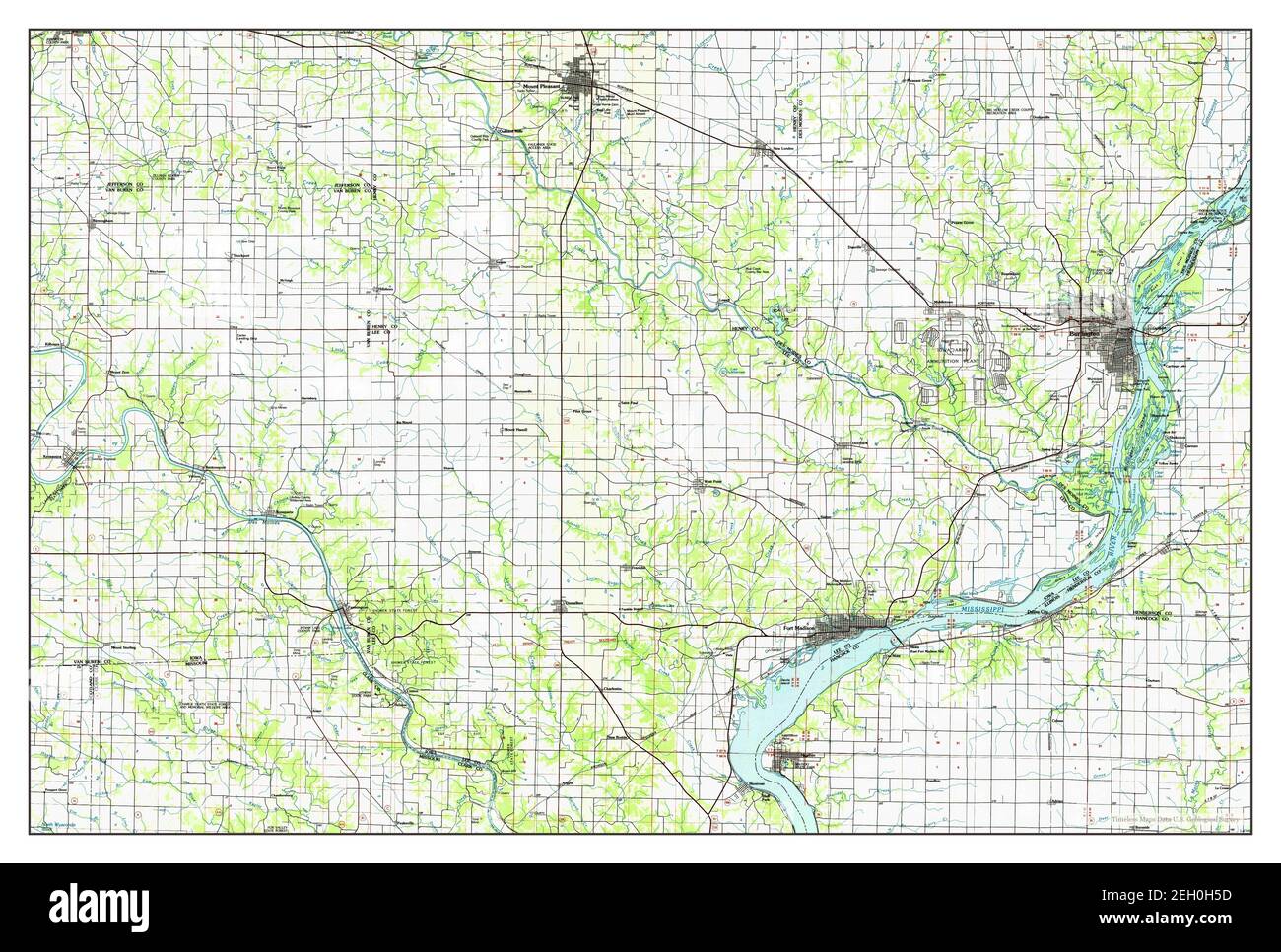 Antike karte von burlington -Fotos und -Bildmaterial in hoher Auflösung ...