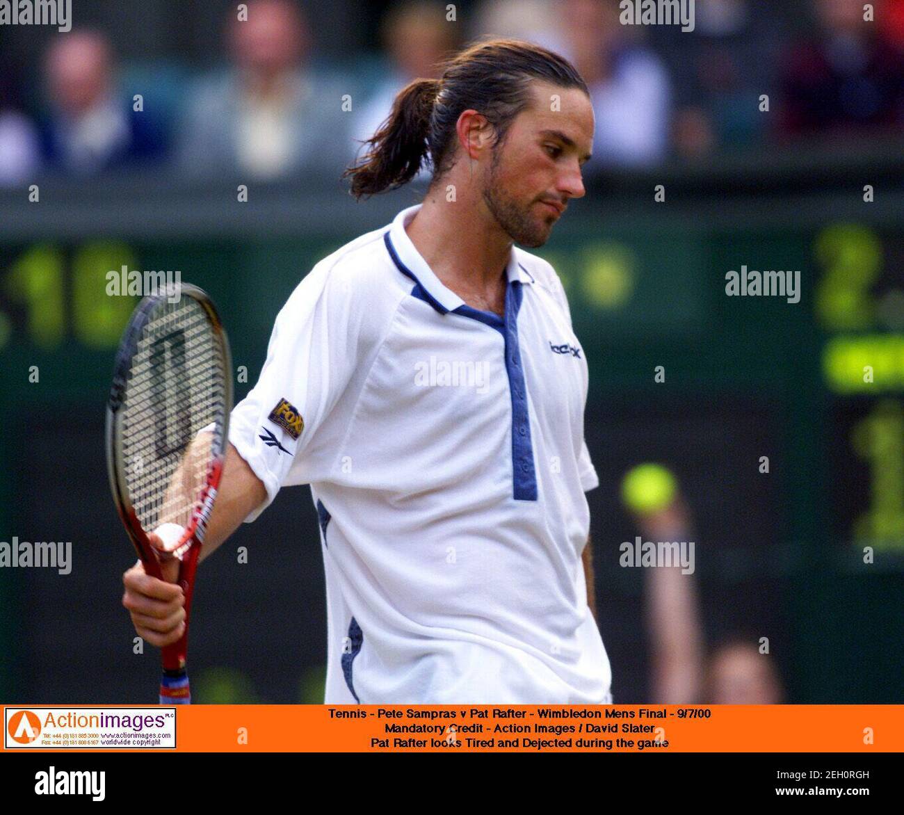 Wimbledon Sparren V Sampras Stockfotos und -bilder Kaufen - Alamy