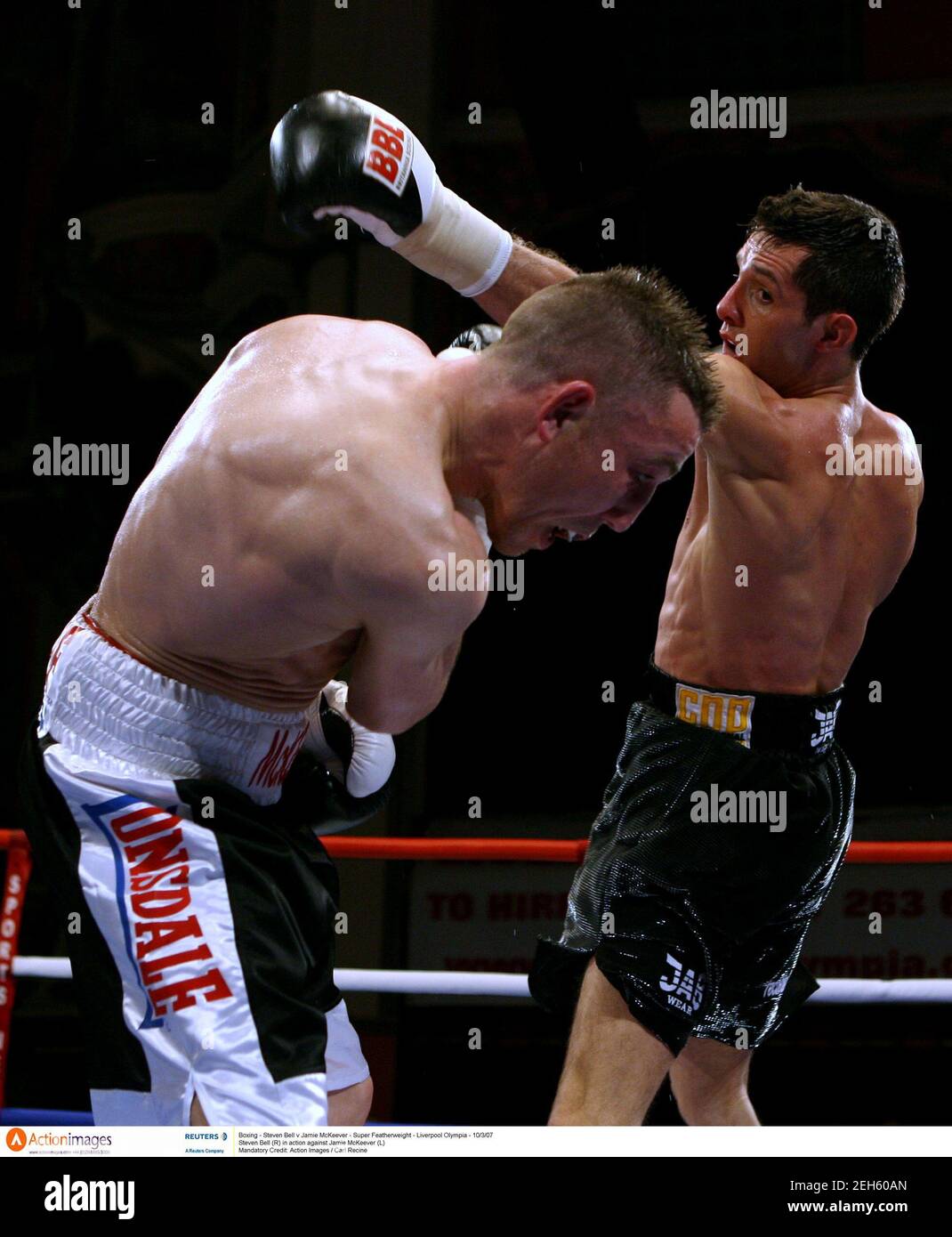 Boxen - Stephen Bell / Jamie McKeever - Super Featherweight - Liverpool ...