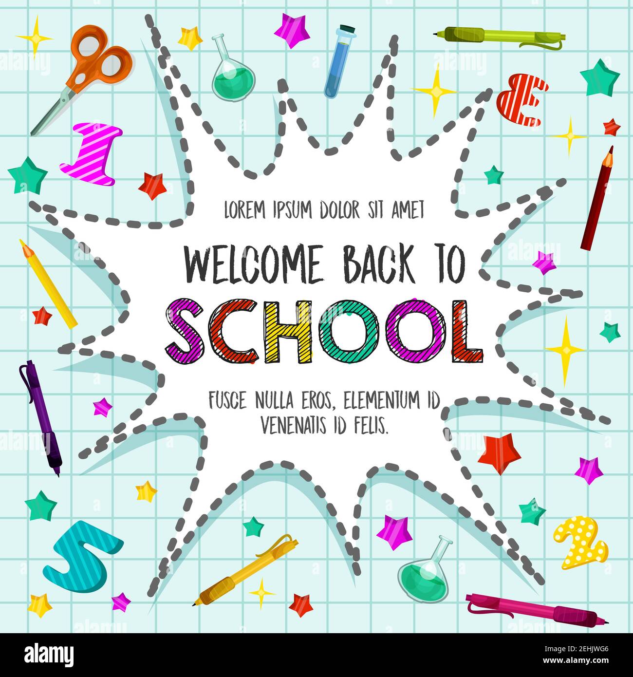 Welcome back to school star -Fotos und -Bildmaterial in hoher Auflösung ...