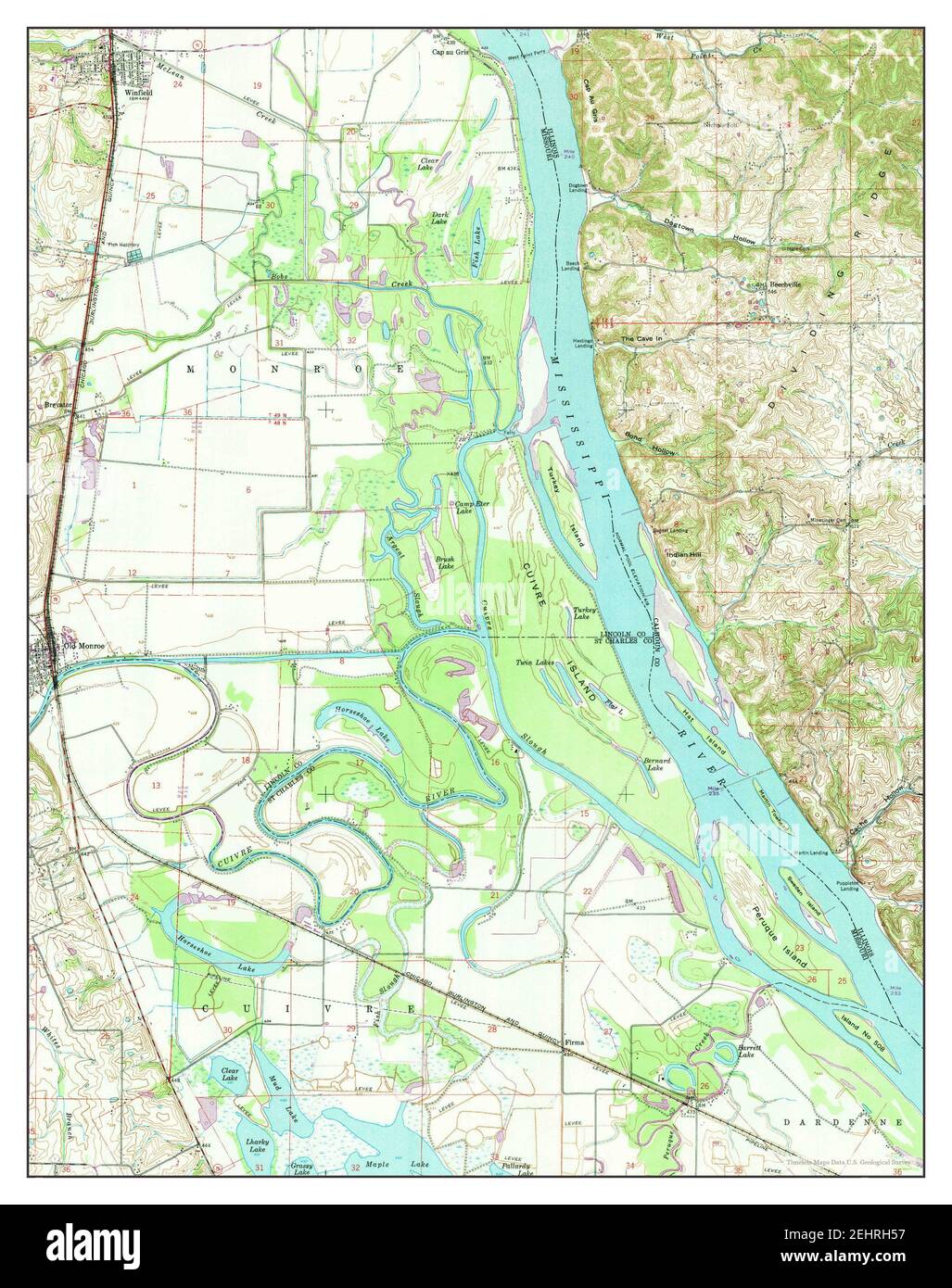 Winfield missouri karte -Fotos und -Bildmaterial in hoher Auflösung – Alamy