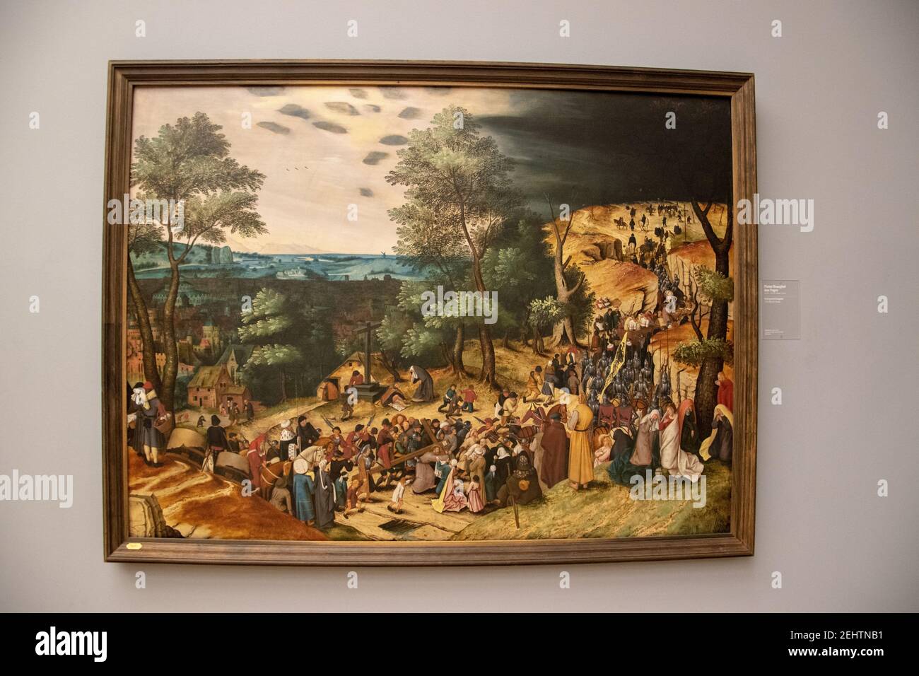 Die Prozession zum Kalvarienberg, Pieter Brueghel der Jüngere, 1564 ...