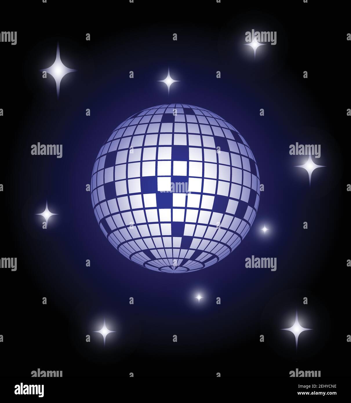 Disco ball vector vectors Stock-Vektorgrafiken kaufen - Alamy