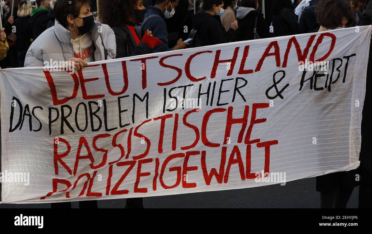 Berlin, Deutschland. Februar 2021, 20th. Bei dem Anschlag in Hanau am ...