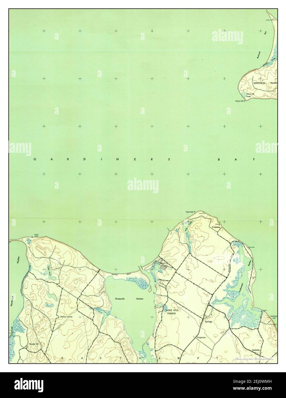 Gardiners insel karte -Fotos und -Bildmaterial in hoher Auflösung – Alamy