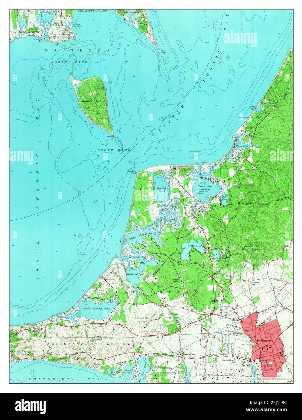 Southampton karte Ausgeschnittene Stockfotos und -bilder - Alamy