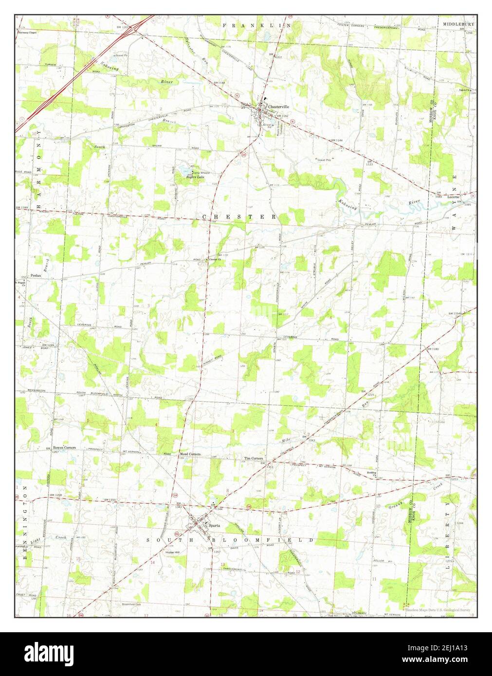 Mappa di chesterville -Fotos und -Bildmaterial in hoher Auflösung – Alamy
