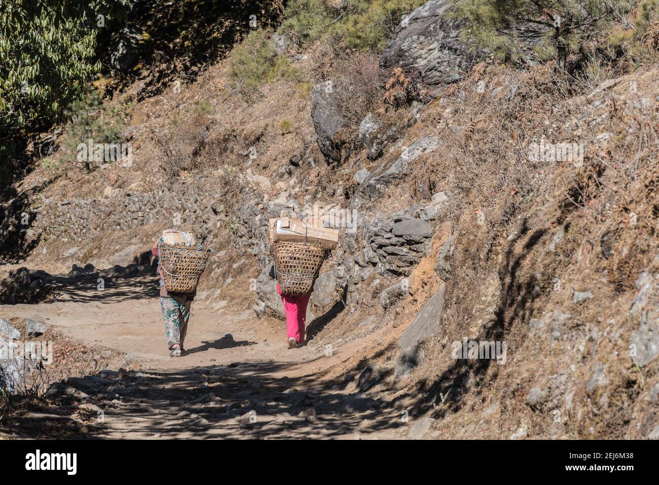 Kathmandu, Nepal, ist das Tor zu Himalaya, Everest und unendlichen ...