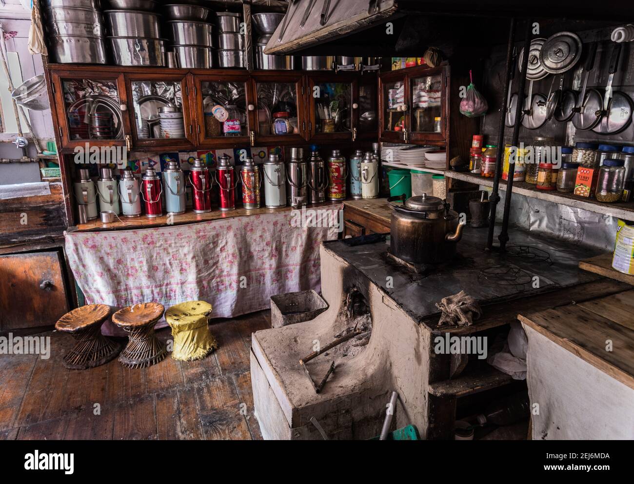 Kathmandu, Nepal, ist das Tor zu Himalaya, Everest und unendlichen ...