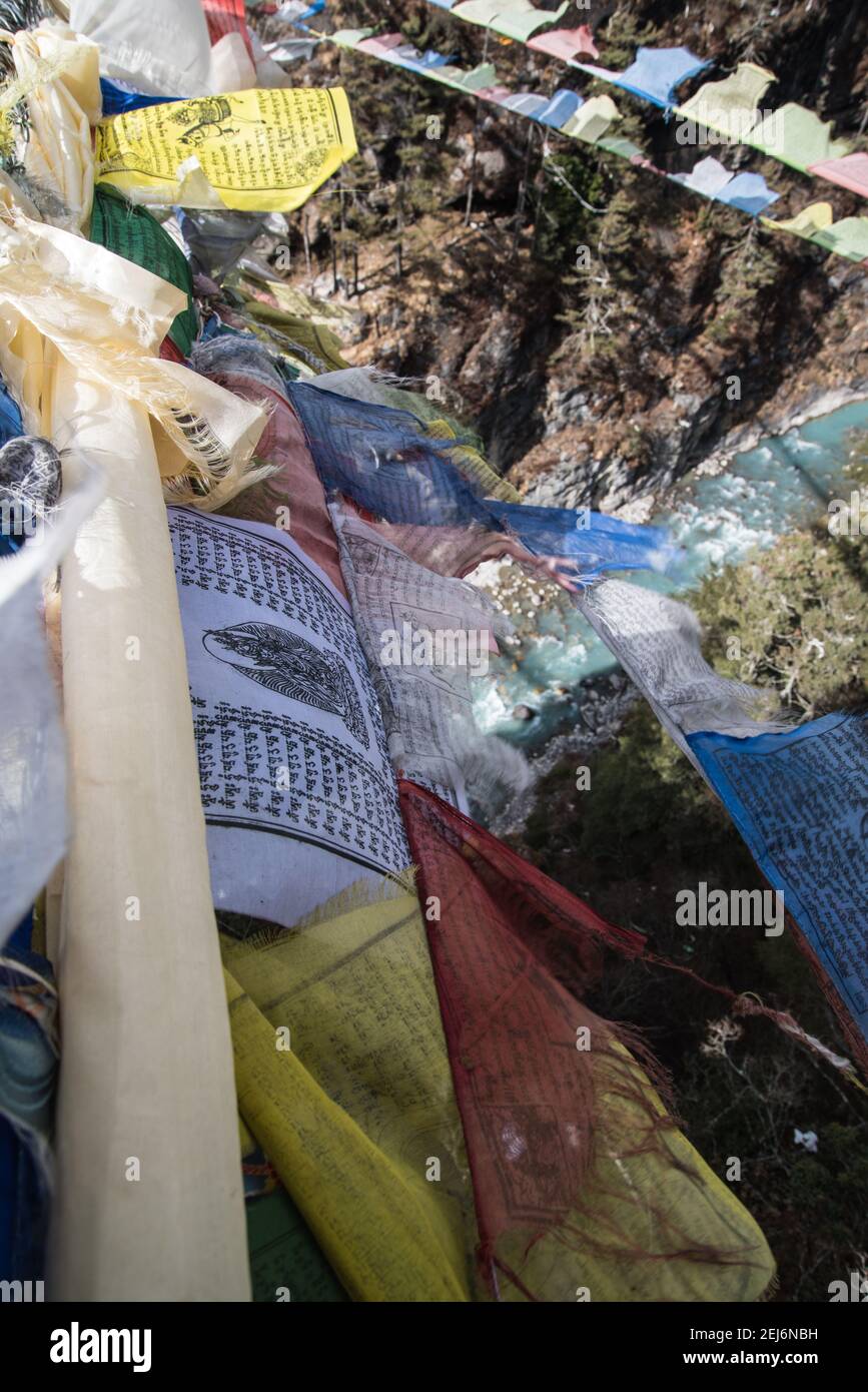 Kathmandu, Nepal, ist das Tor zu Himalaya, Everest und unendlichen ...