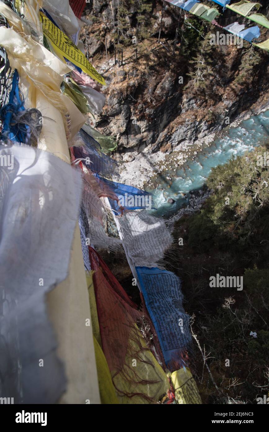 Kathmandu, Nepal, ist das Tor zu Himalaya, Everest und unendlichen ...