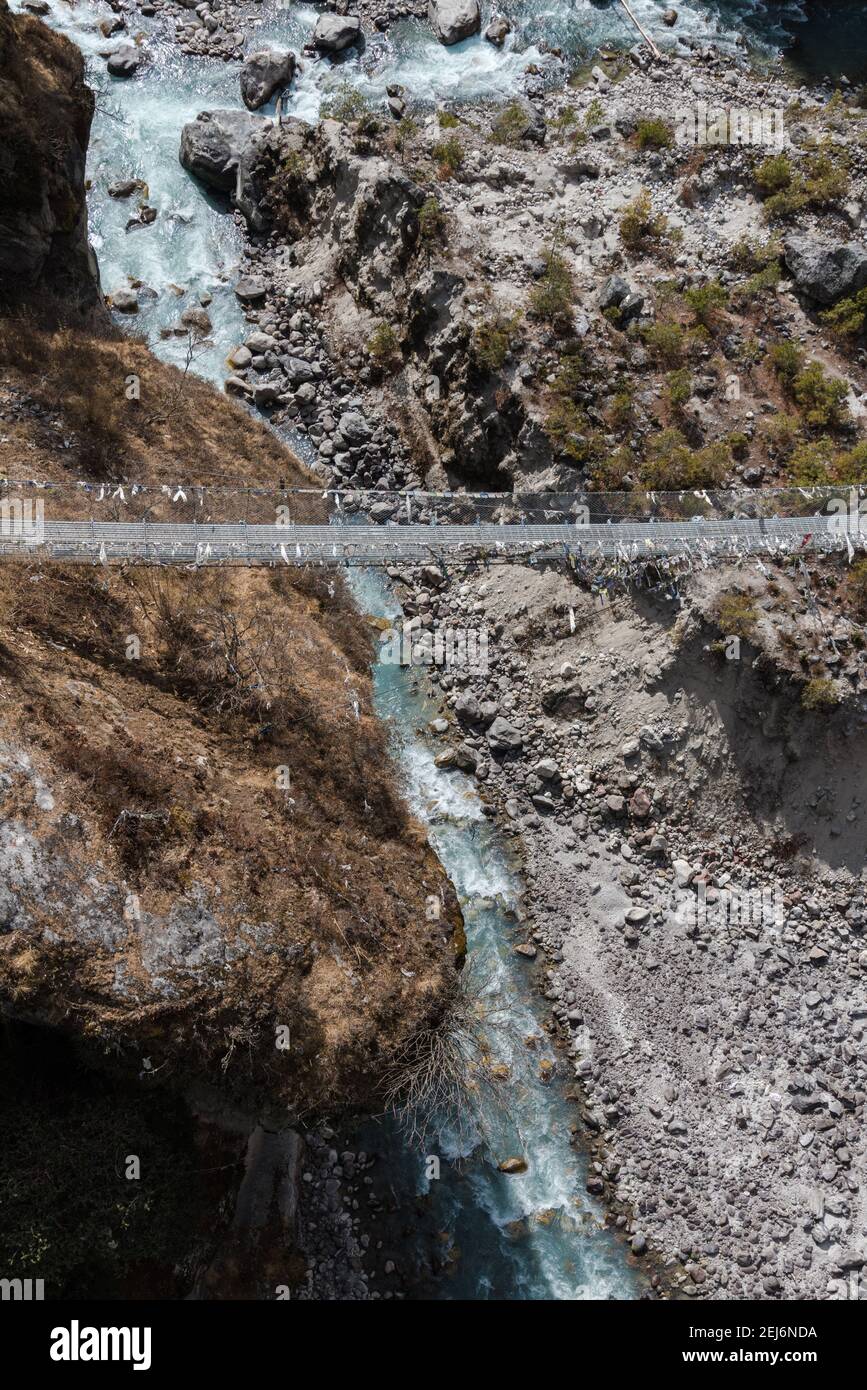 Kathmandu, Nepal, ist das Tor zu Himalaya, Everest und unendlichen ...