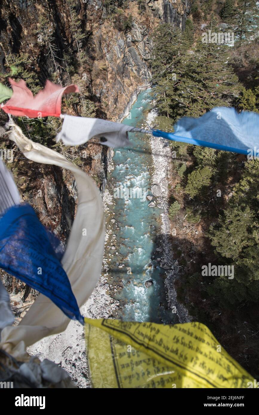 Kathmandu, Nepal, ist das Tor zu Himalaya, Everest und unendlichen ...