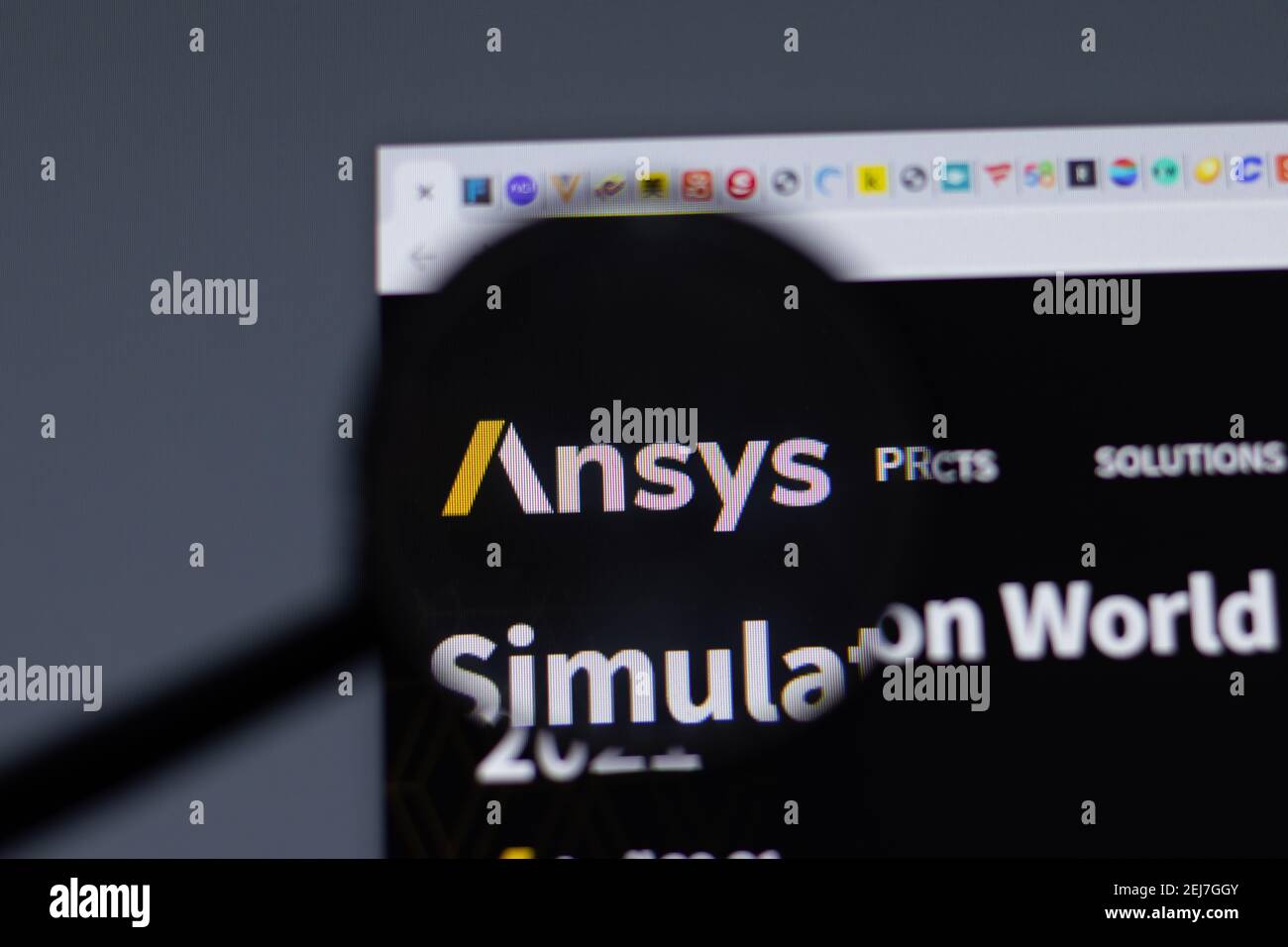 Ansys logo -Fotos und -Bildmaterial in hoher Auflösung – Alamy