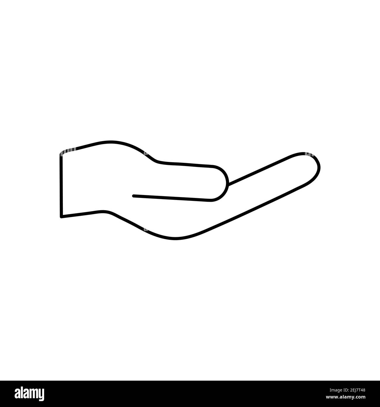 Gebende hand Stock-Vektorgrafiken kaufen - Alamy