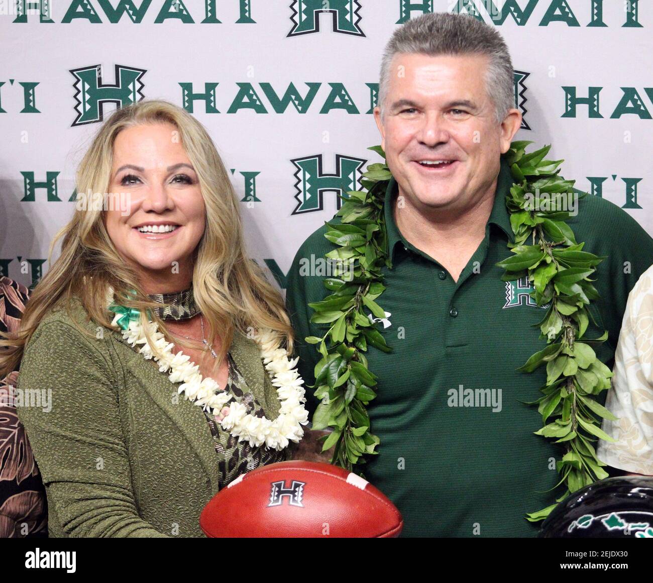 22. Januar 2020 - die Regenbogenkrieger der University of Hawaii ...