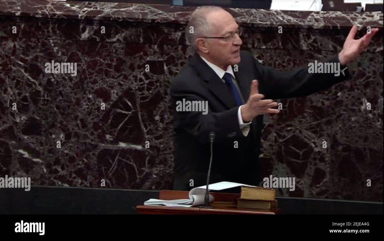 In diesem Bild des Senatsfernsehens der Vereinigten Staaten macht Alan ...