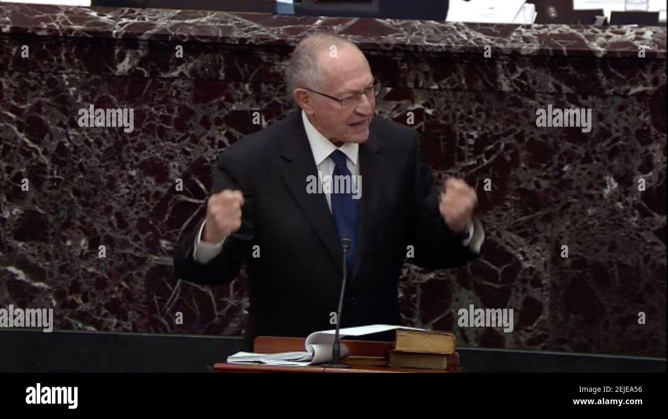 In diesem Bild des Senatsfernsehens der Vereinigten Staaten macht Alan ...