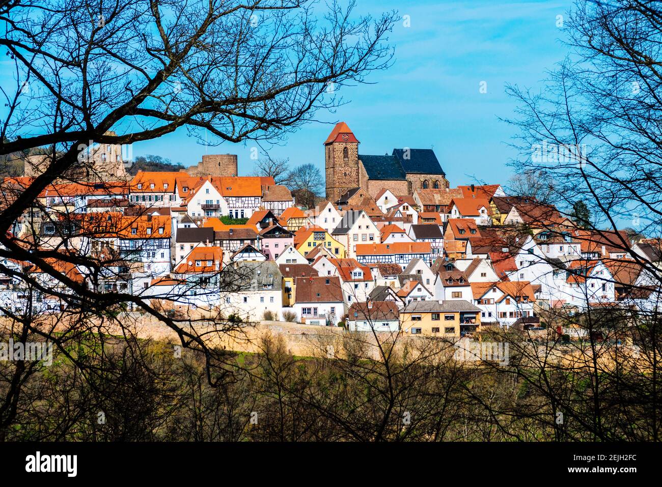 Burg neuleiningen Stockfotos und -bilder Kaufen - Alamy