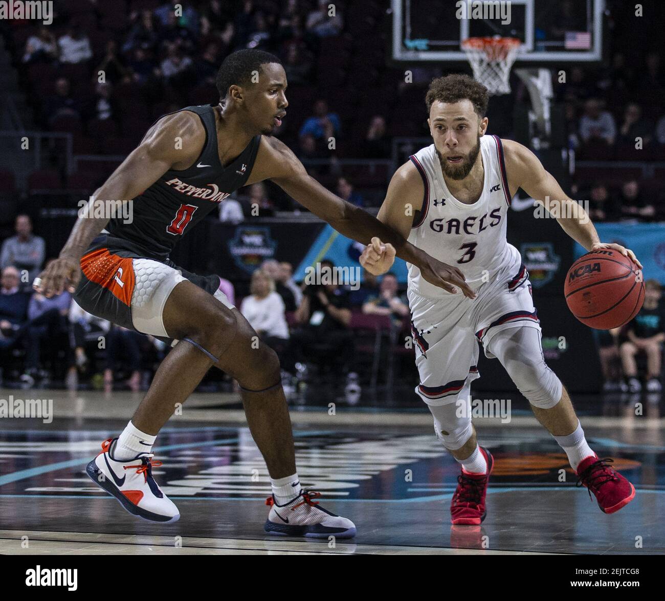 Mär 07 2020 Las Vegas, NV, USA St. Mary's Gaels Guard Jordan Ford (3 ...