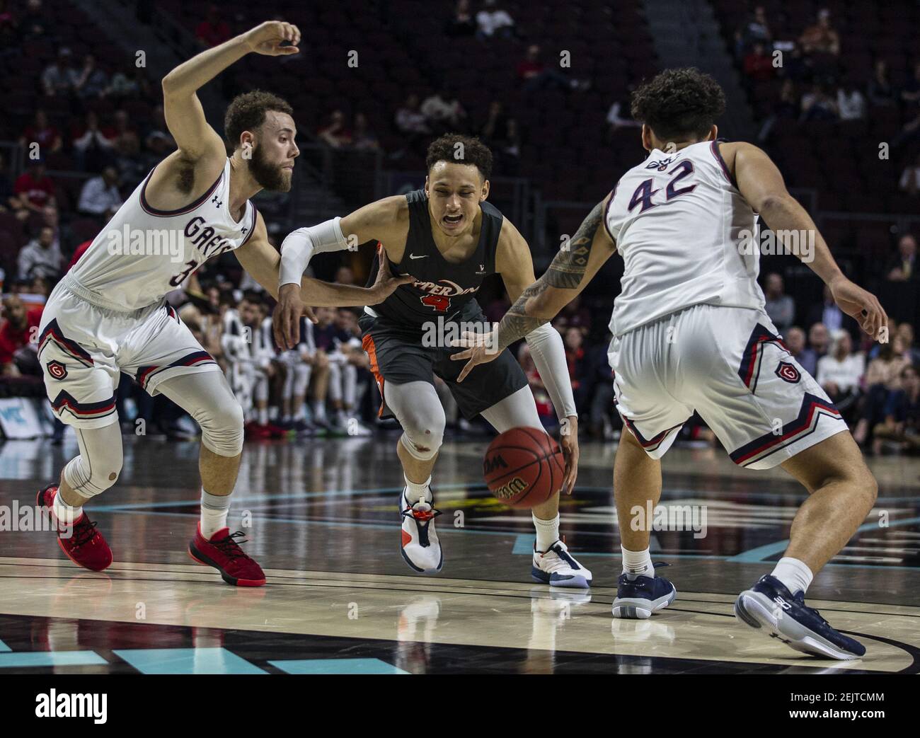 Mär 07 2020 Las Vegas, NV, USA Pepperdine Waves Guard Colbey Ross (4 ...