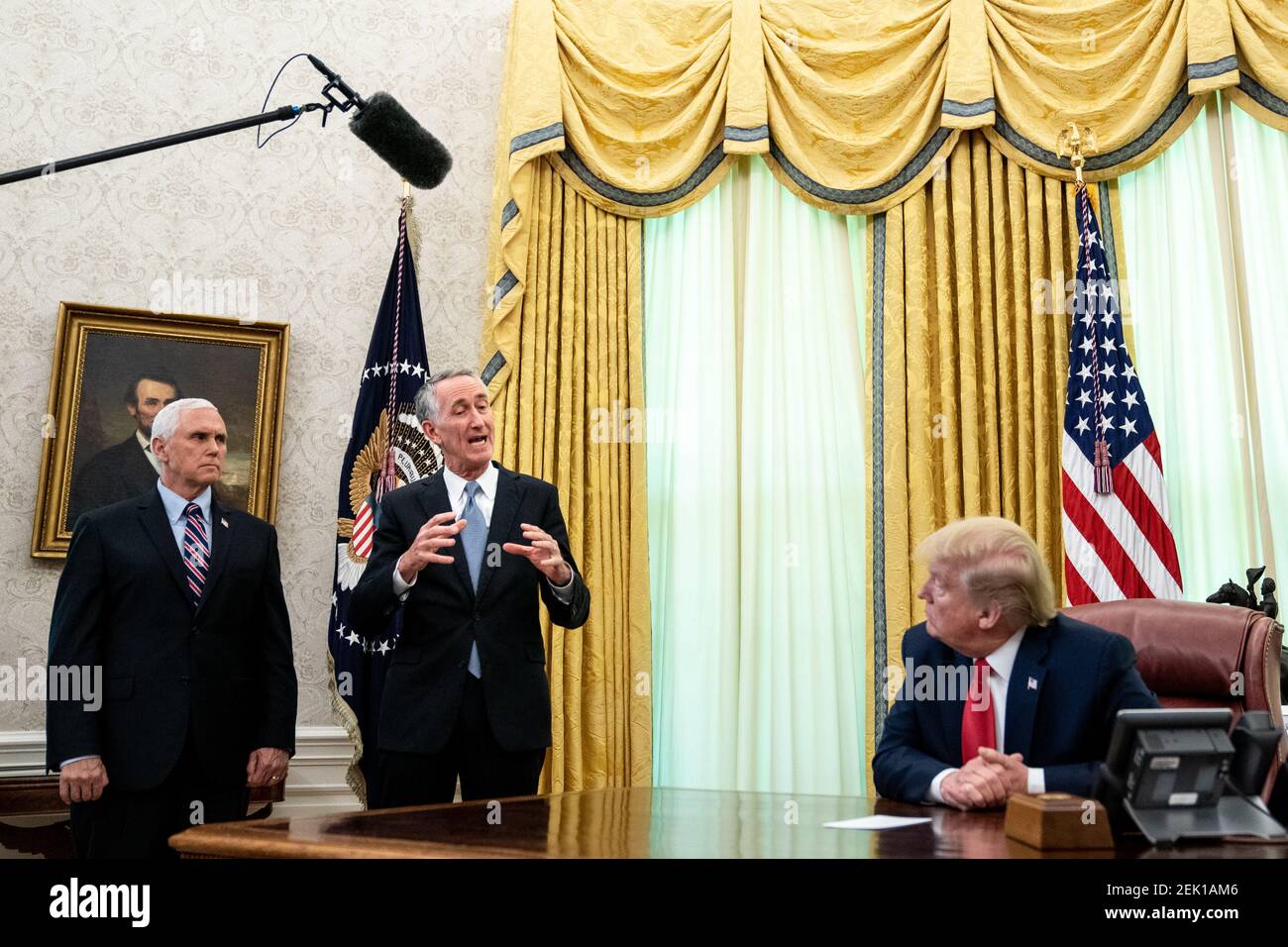 1. Mai 2020 - Washington, DC, USA: Daniel O'Day, Der CEO von Gillead ...