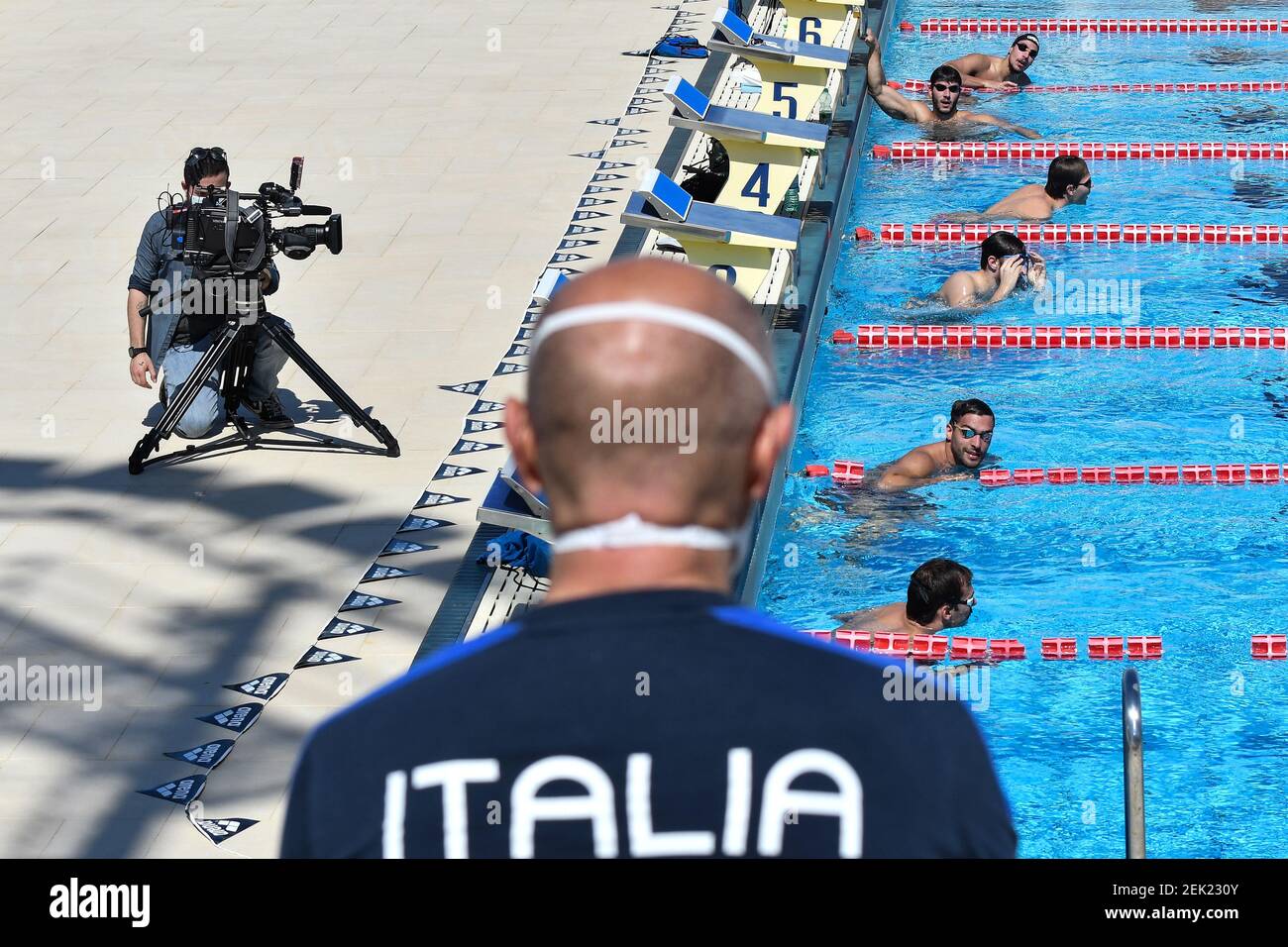 Roma 8-5-2020 Centro Federale di Ostia Gabriele Detti , Gregorio ...