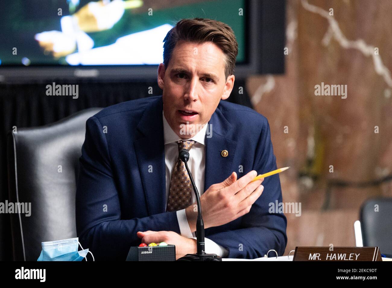 4. August 2020 - Washington, DC, Vereinigte Staaten: US-Senator Josh ...