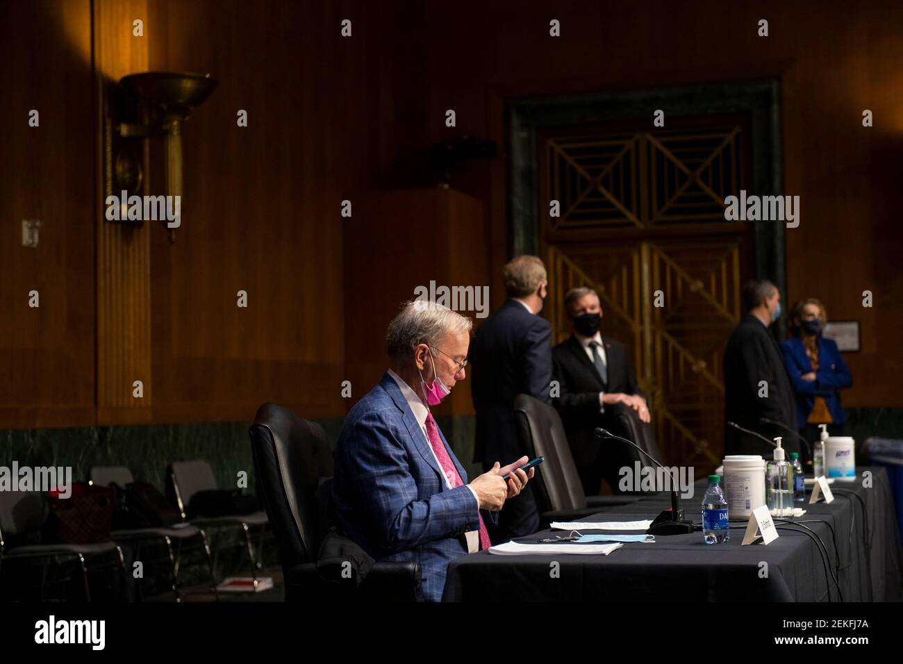 Dr. Eric E. Schmidt, Mitbegründer, Schmidt Futures bereitet sich auf ...