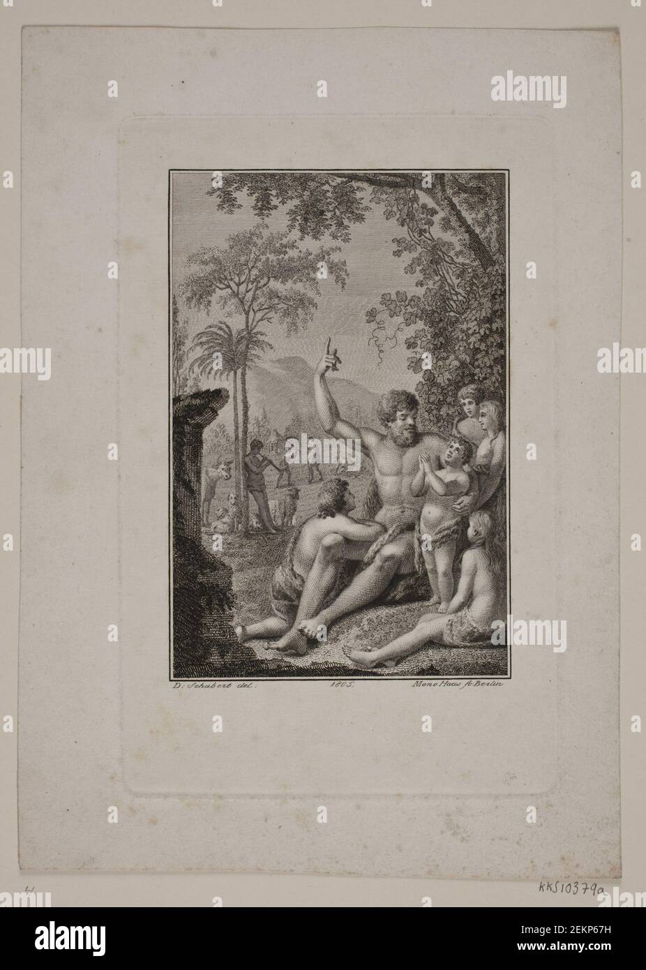 Meno Haas (1752-1833); Johann David Schubert (1761-1822), Illustration ...